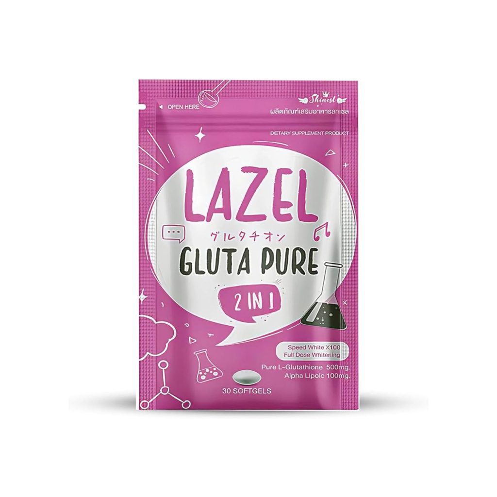Riztics Lazel Gluta Pure 2in1 Capsule (30 Softgel) | Nim